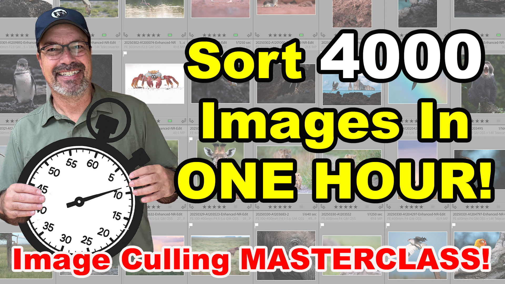 Sort And Cull 4000 Images An Hour! Masterclass! - Backcountry Gallery